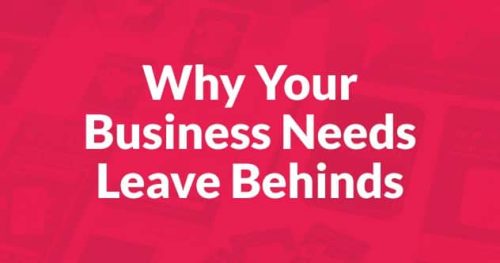 Business Leave Behinds - The Marketing Strategy for Making Your Brand ...